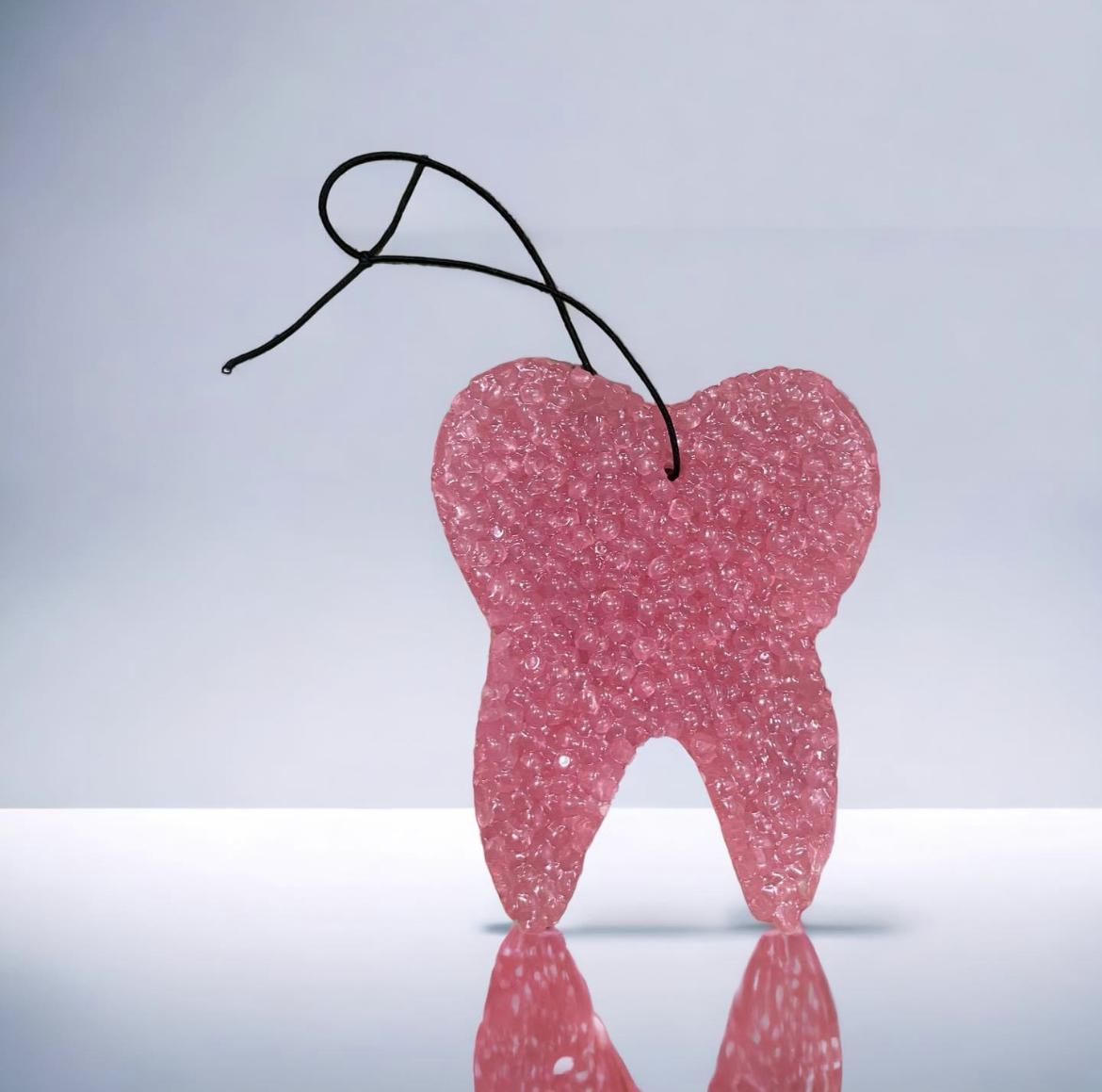 Tooth Car Freshie – 3 Kisses Candle Co.